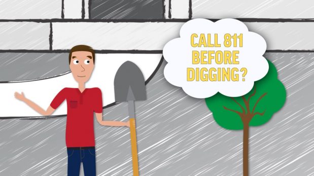 Call 811 Dig - Estes Designs Mailboxes
